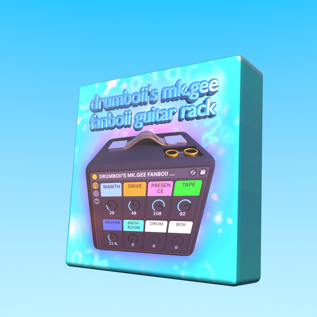DRUMBOII'S MK.GEE FANBOII GUITAR RACK (ABLETON) – drumboii